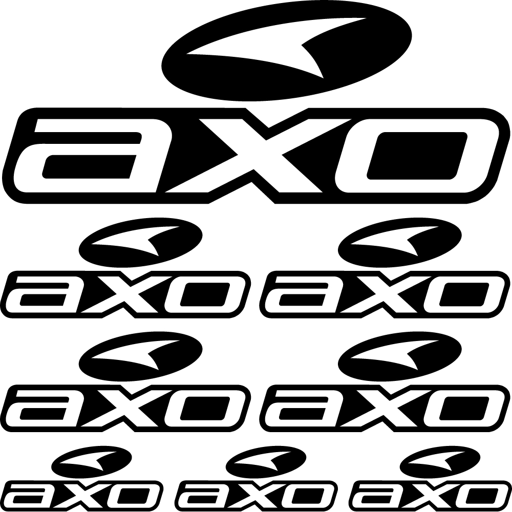 Wallstickers folies : axo Decal Stickers kit
