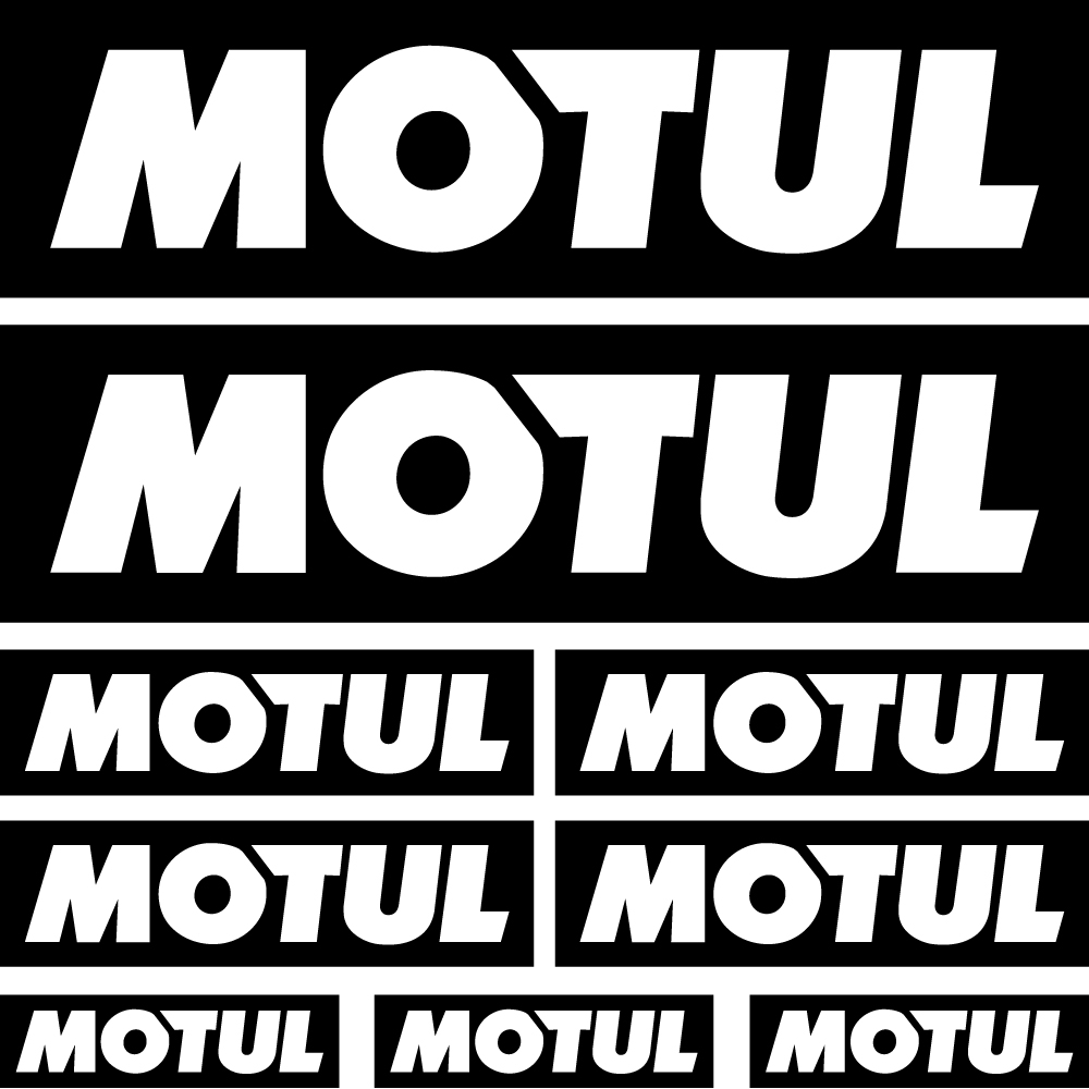 Wallstickers folies : motul Decal Stickers kit